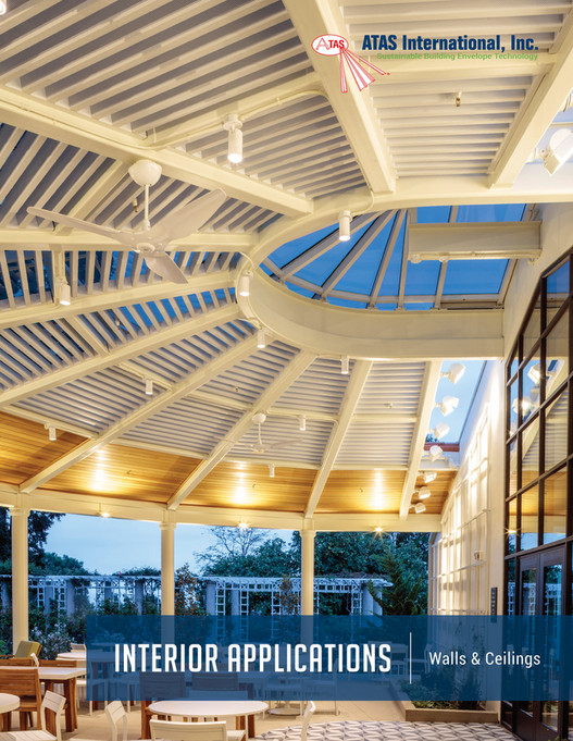 ATAS International, Inc. - Interiors Applications - Page 1 - Created with Publitas.com