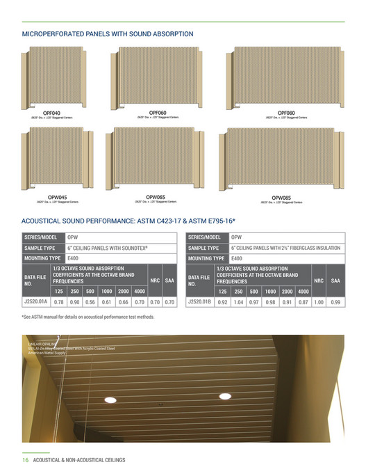 ATAS International, Inc. - Interiors Applications - Page 16-17 - Created with Publitas.com