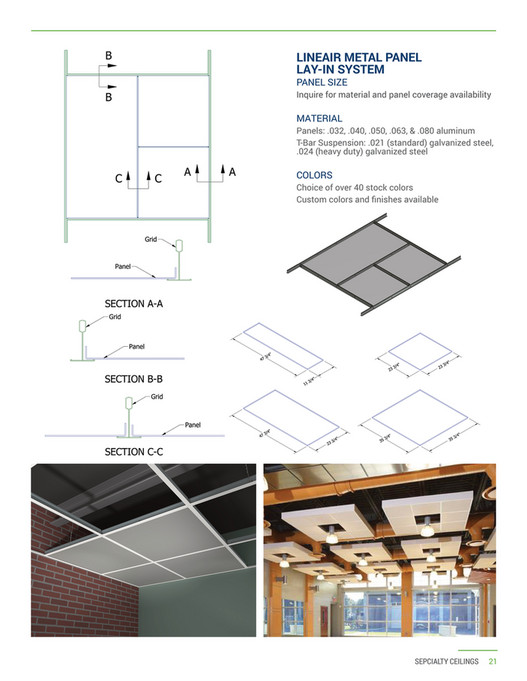 ATAS International, Inc. - Interiors Applications - Page 20-21 - Created with Publitas.com