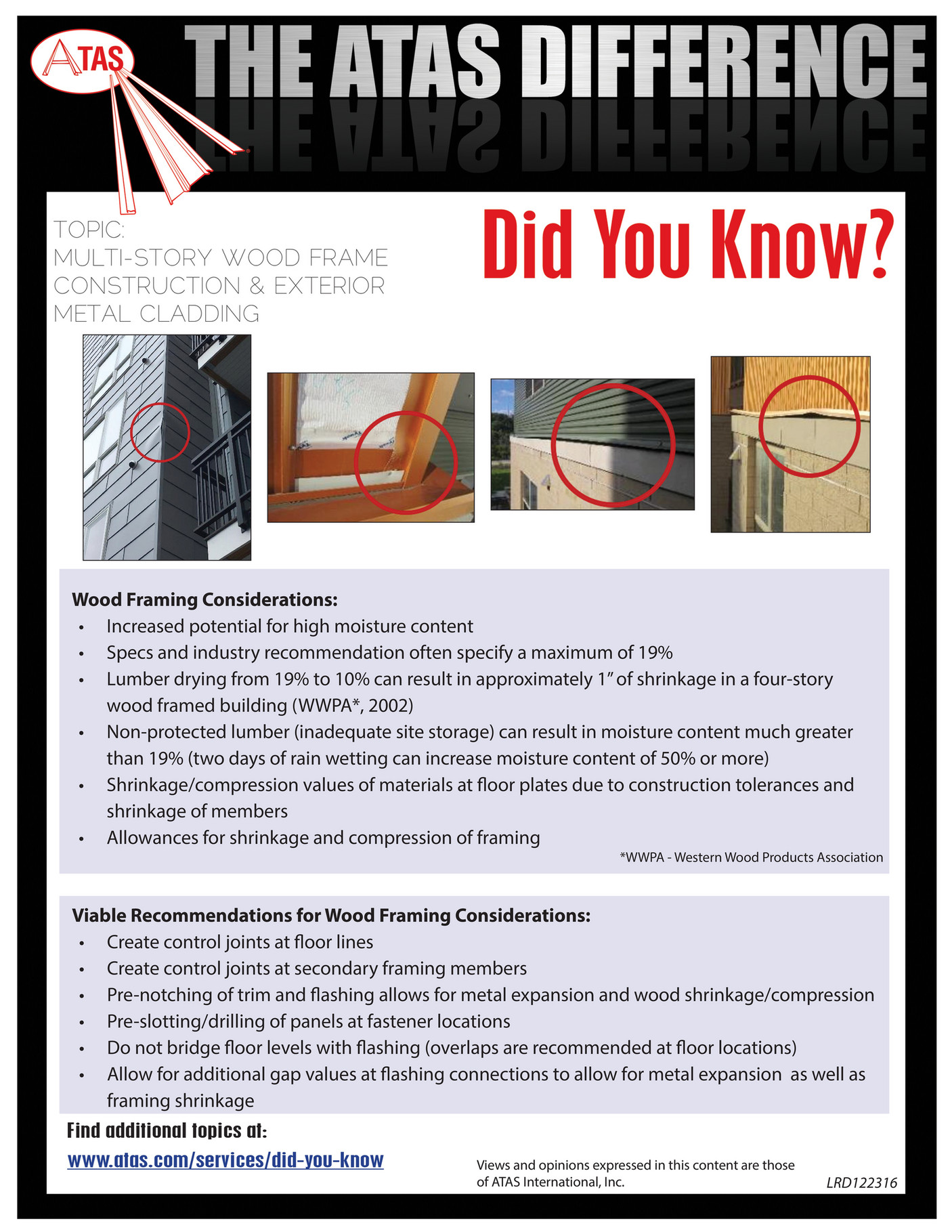 Wood framing considerations and viable recommendation for those ...