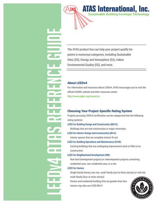 ATAS International, Inc. - LEED v4 - Page 1 - Created with Publitas.com