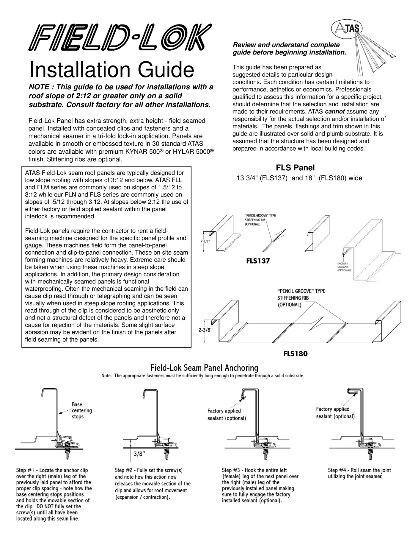 ATAS International Inc Field Lok Install Guide Page 1 Created atas-international-inc-field-lok-install-guide-page-1-created