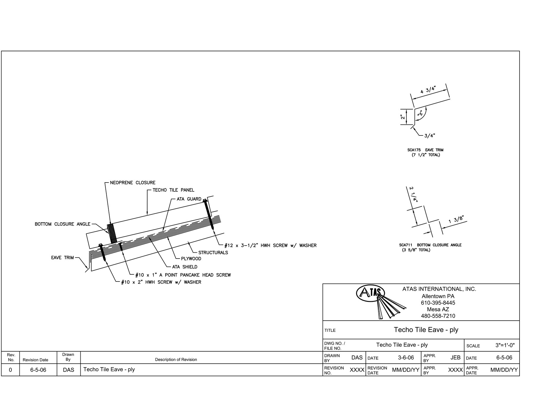 ATAS International, Inc. - Techo Tile - All Details - Page 6-7 ...