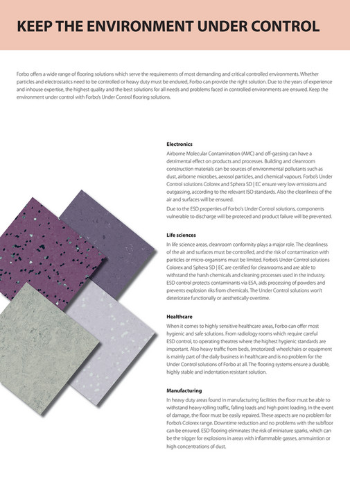 ForboFlooring_AUS - Under Control Portfolio - Page 10-11