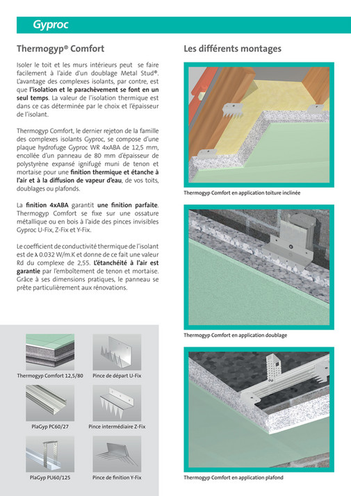 Gyproc - Thermogyp Comfort FR - Page 2-3