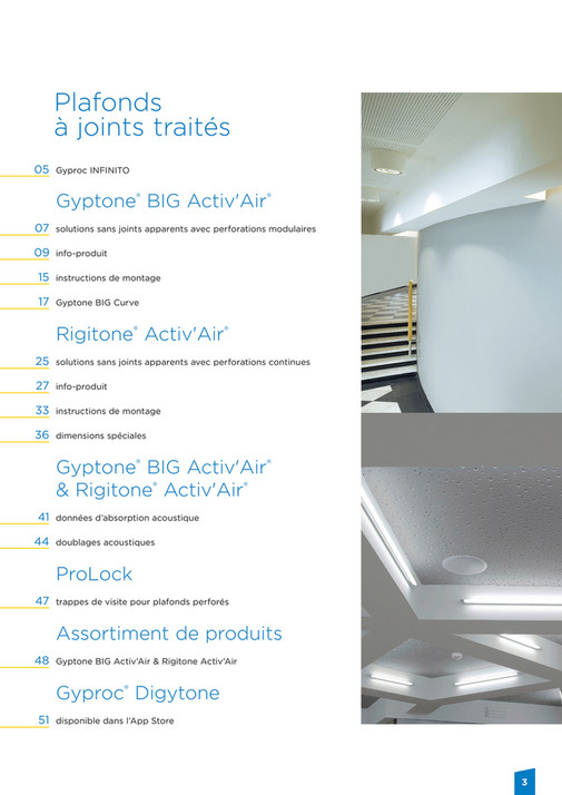 Gyproc - Gyptone et Rigitone FR - Page 2-3