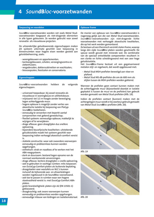 Gyproc - SoundBloc NL - Pagina 18-19