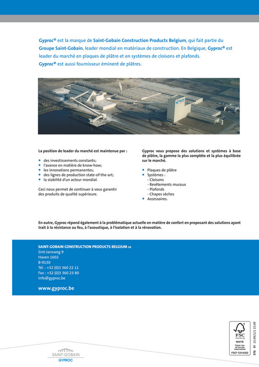 Gyproc - Platinum 2015 FR - Page 16