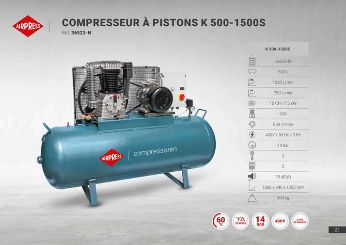 Airpress - K_series_compressors_FR_2021_v1 - Pagina 20-21 - Created ...