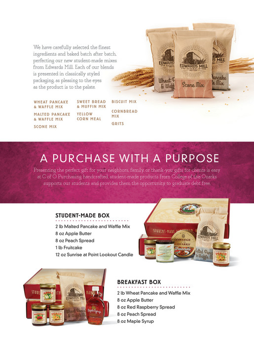 College of the Ozarks - Student-Made Products Fall 2022 Catalog - Page 7