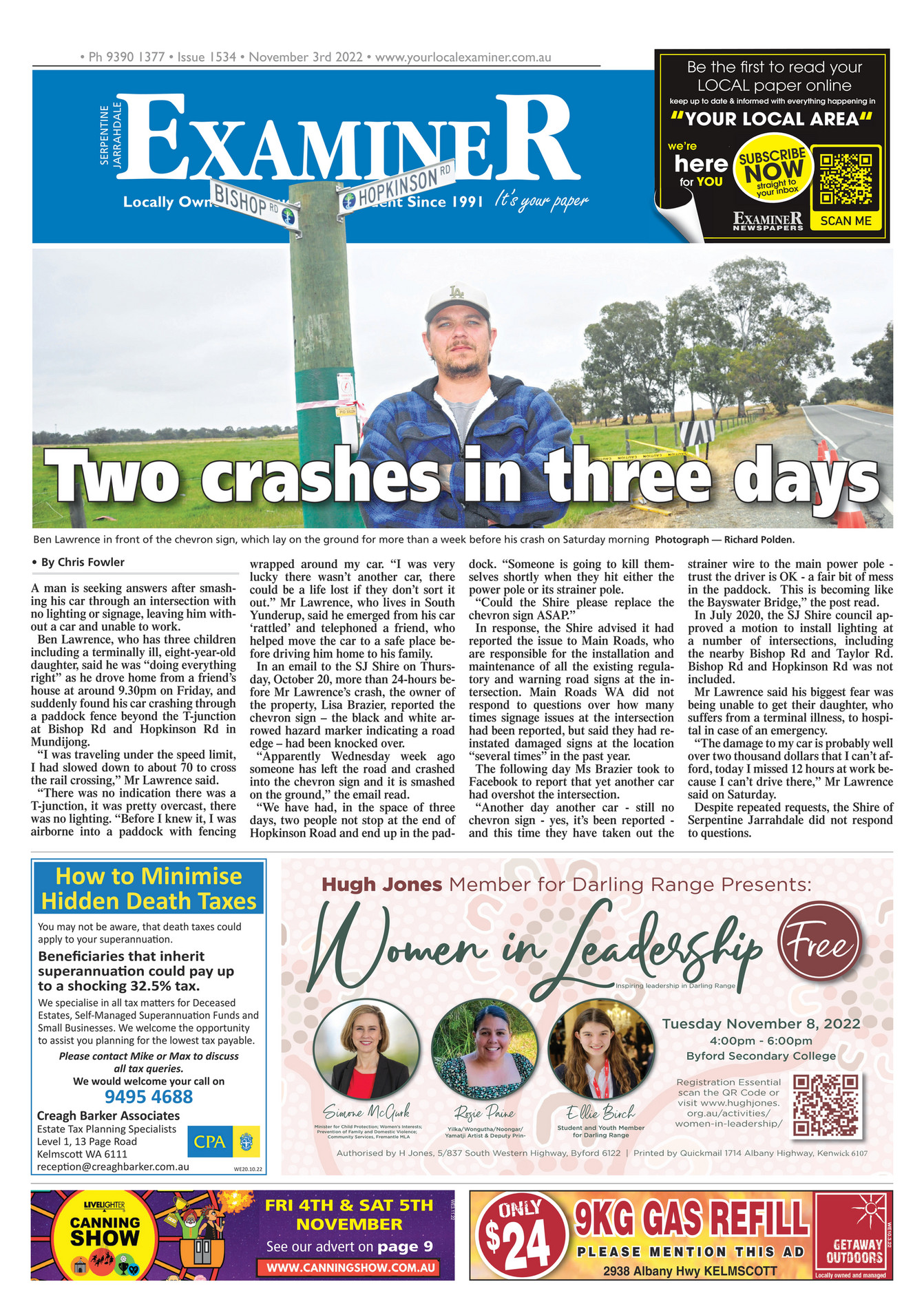 Examiner Newspapers - Serpentine/Jarrahdale Examiner Newspapers 3rd ...