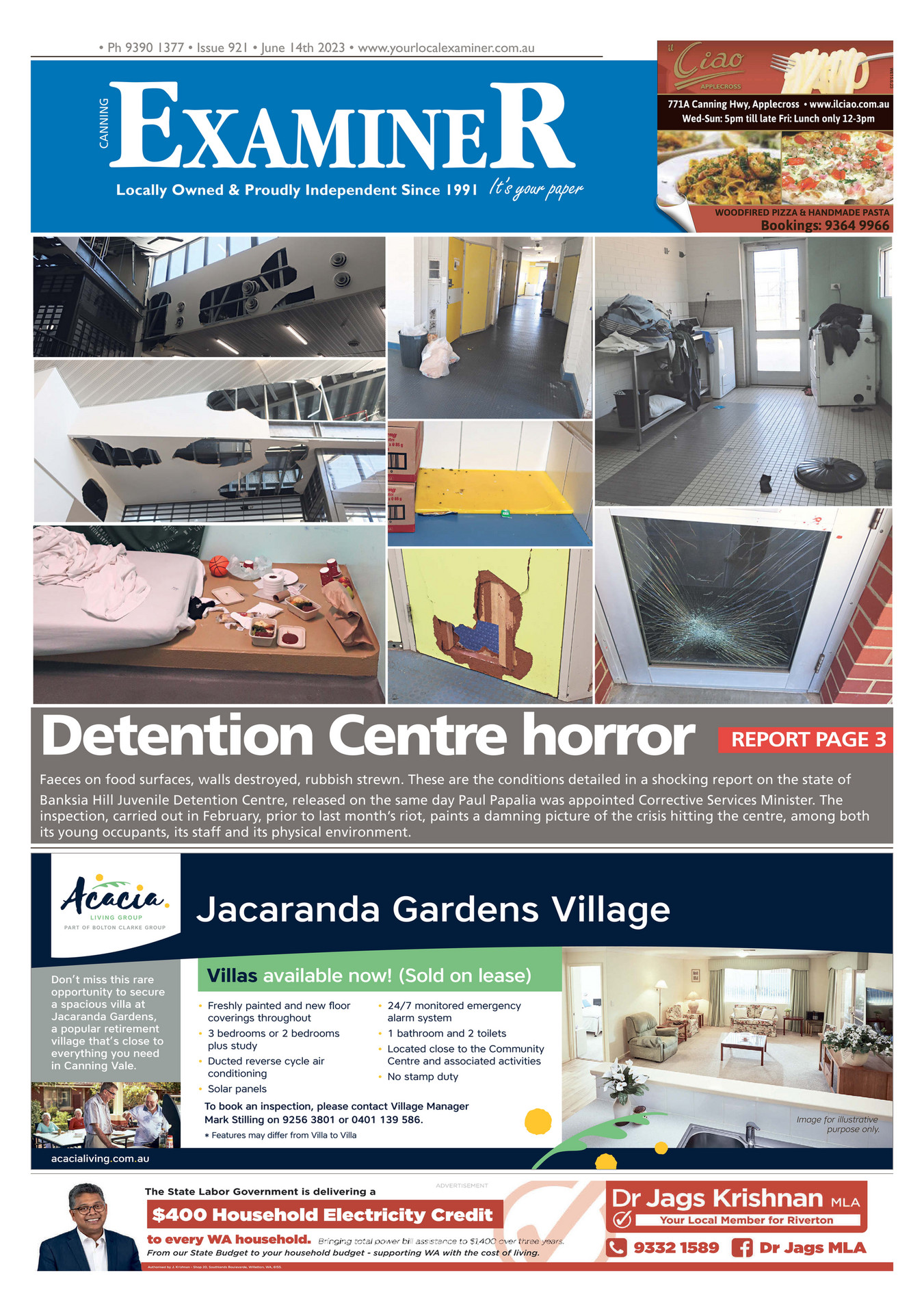 Examiner Newspapers - Canning Examiner Newspaper 14th June 2023 - Page 2-3