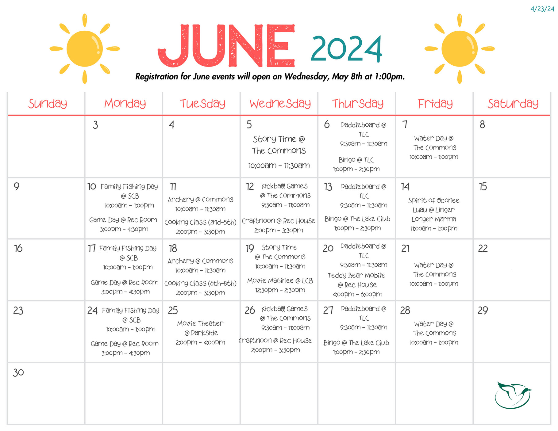 My publications - June Kids Calendar - Page 1 - Created with Publitas.com