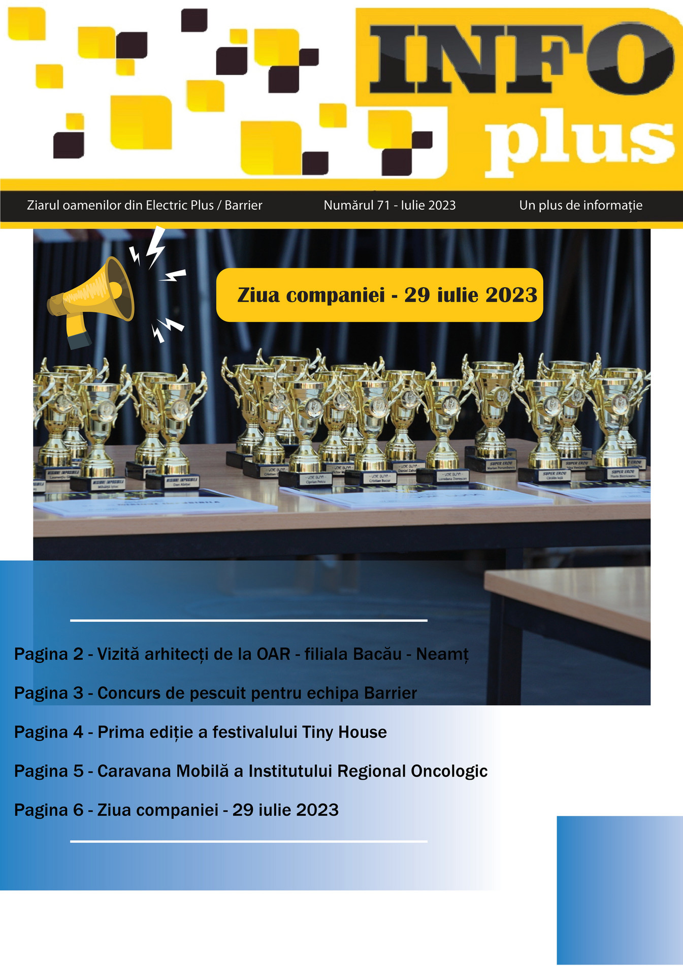 Electric Plus - Info Plus Iulie 2023 - Pagină 6-7 - Created with ...