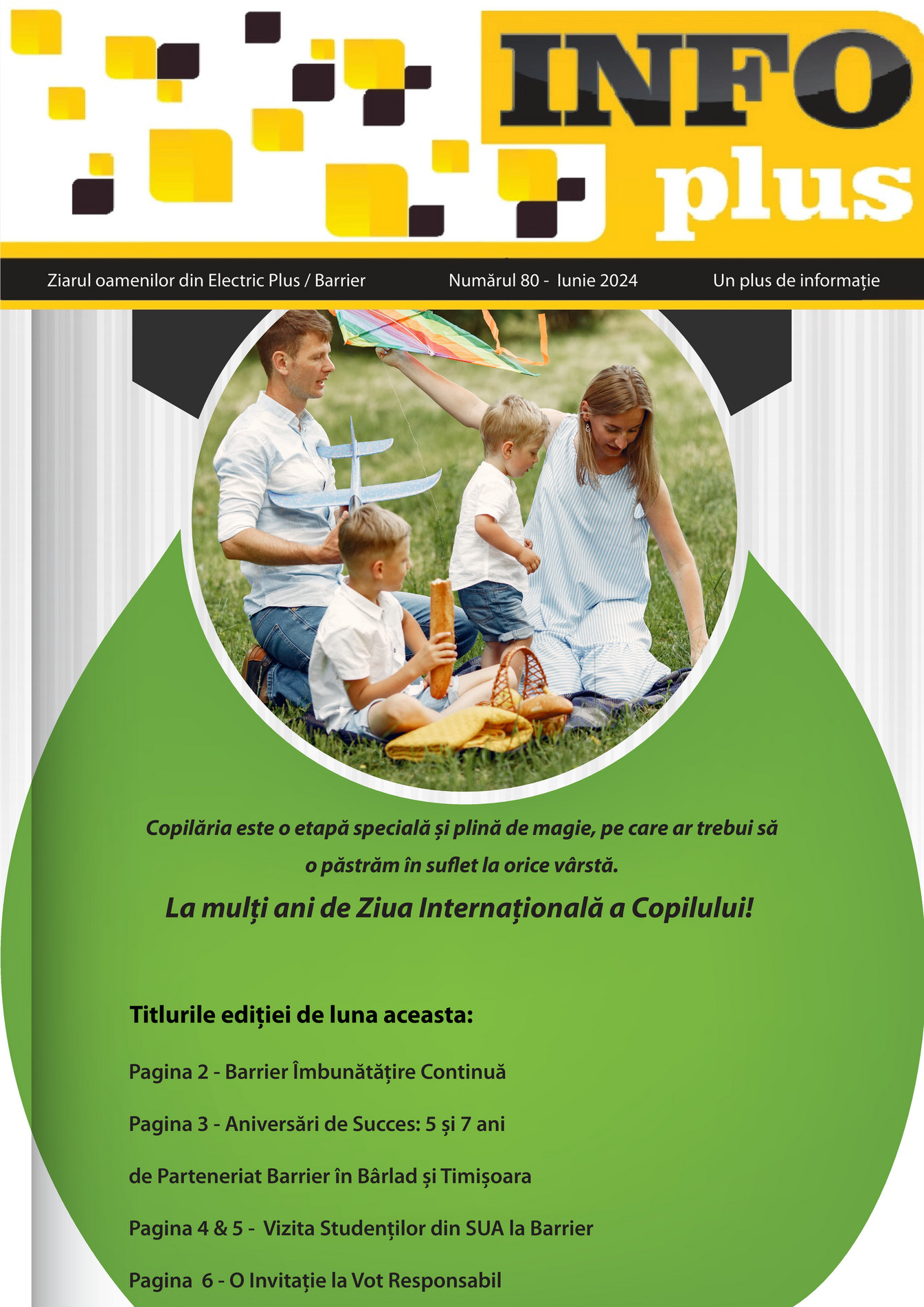 Electric Plus - Info Plus Iunie 2024 - Pagină 1 - Created with Publitas.com