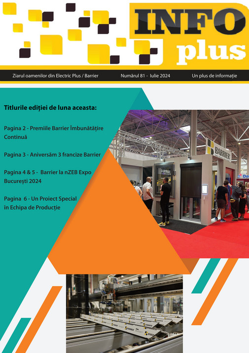 Electric Plus - Info Plus Iulie 2024 - Pagină 1 - Created with Publitas.com