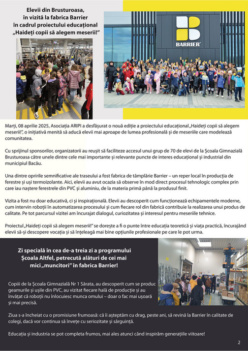 Electric Plus - Info Plus mai 2025 - Pagini 2–3 - Created with Publitas.com