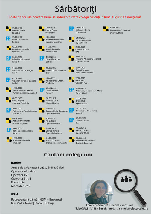 Electric Plus - Info Plus august 2025 - Pagină 8 - Created with ...