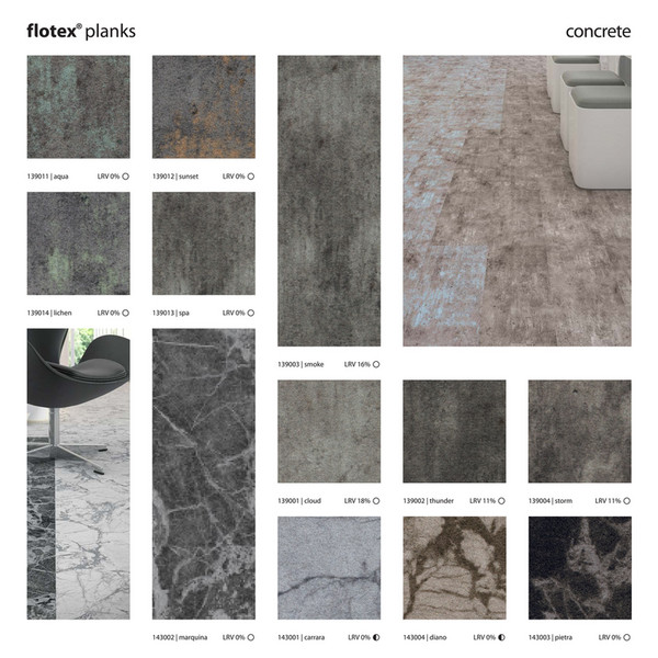 Forbo Flooring Flotex Planks samplecard - Page 4-5
