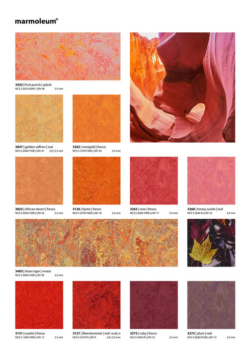 ForboFlooring_UK - Forbo Marmoleum Marbled sample book - Page 8-9