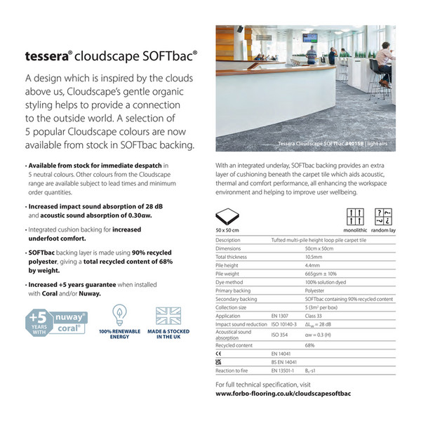 ForboFlooring_UK - Tessera Cloudscape SOFTbac range - Page 2-3