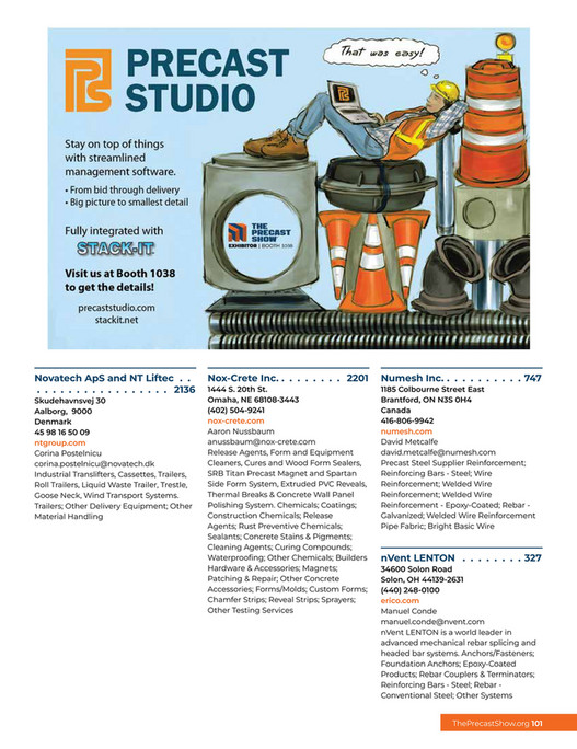 National Precast Concrete Association - The Precast Show Guide 2025 ...