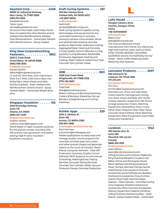 National Precast Concrete Association - The Precast Show Guide 2025 ...