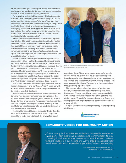 My publications - Community Action - Anniversary - Page 16-17