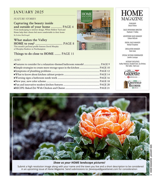 My publications - Home Magazine - January 2025 - Page 1