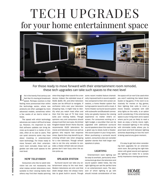 My publications - Home Magazine - March 2025 - Page 4-5