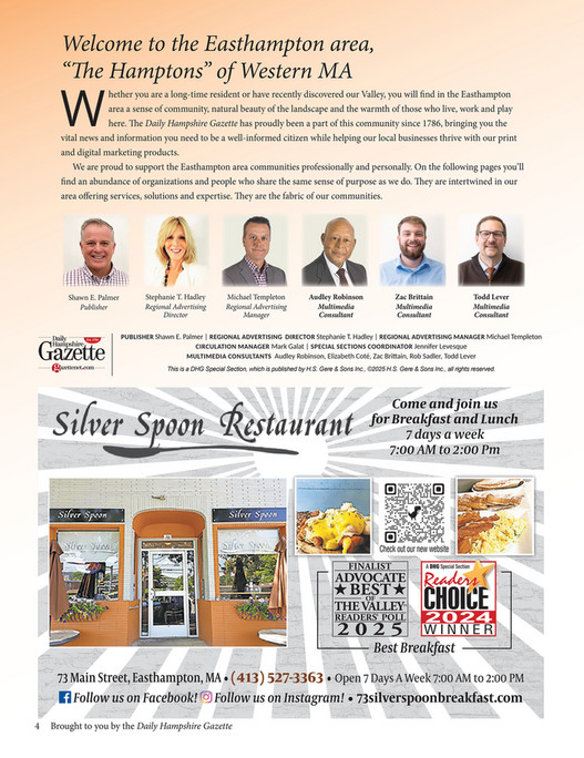 My publications - Easthampton Area Community Guide 2025 - Page 6-7