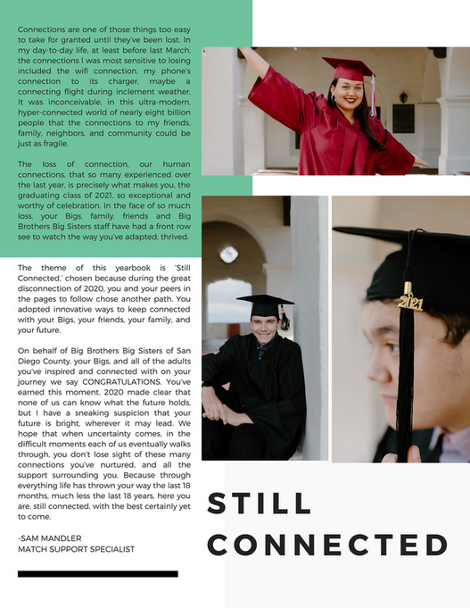 SDBigs - SDBigs 2021 Yearbook - Page 1 - Created with Publitas.com