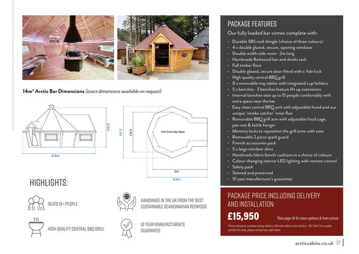 My publications - Arctic Cabin Brochure - Page 16-17