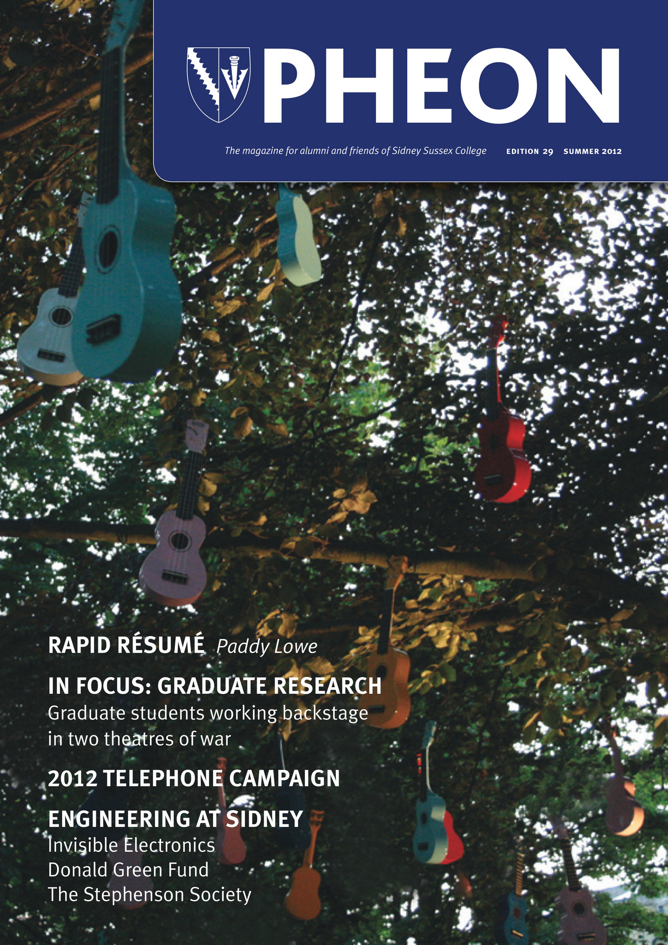 Development Office PDFs - Pheon 29, Summer 2012 - Page 1 - Created with ...