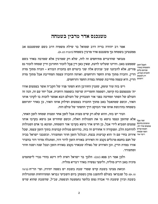Publications for Kollel Ateres Mordechai - Collections for the Festival ...