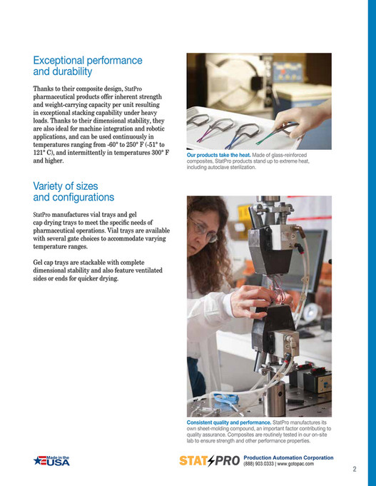 My publications - StatPro-Pharmaceutical-Catalog - Page 2-3