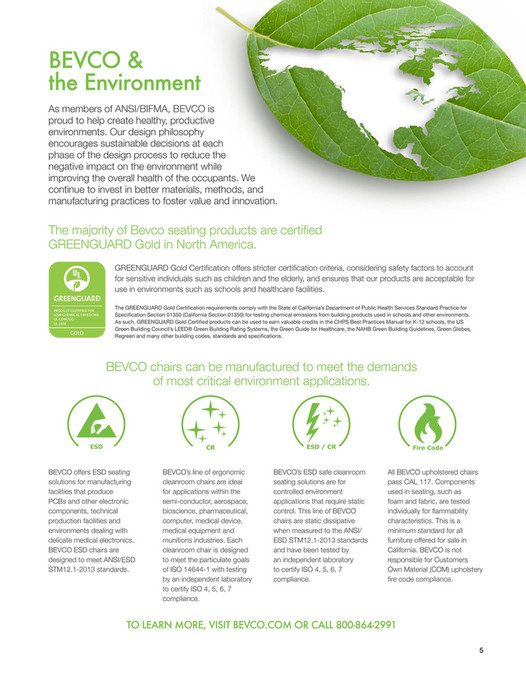 My publications - Bevco Ergonomic Seating Solutions - Page 5