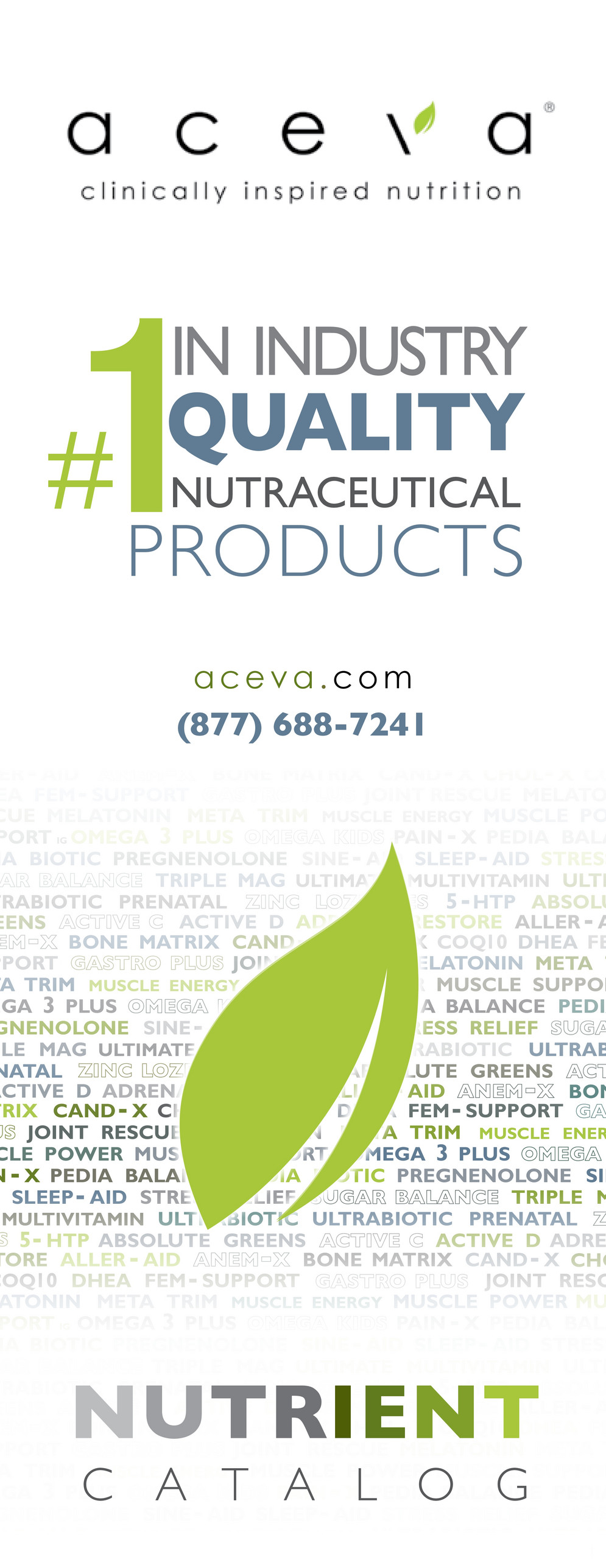 Aceva - Aceva Catalog 2105 Final - Page 1 - Created with Publitas.com