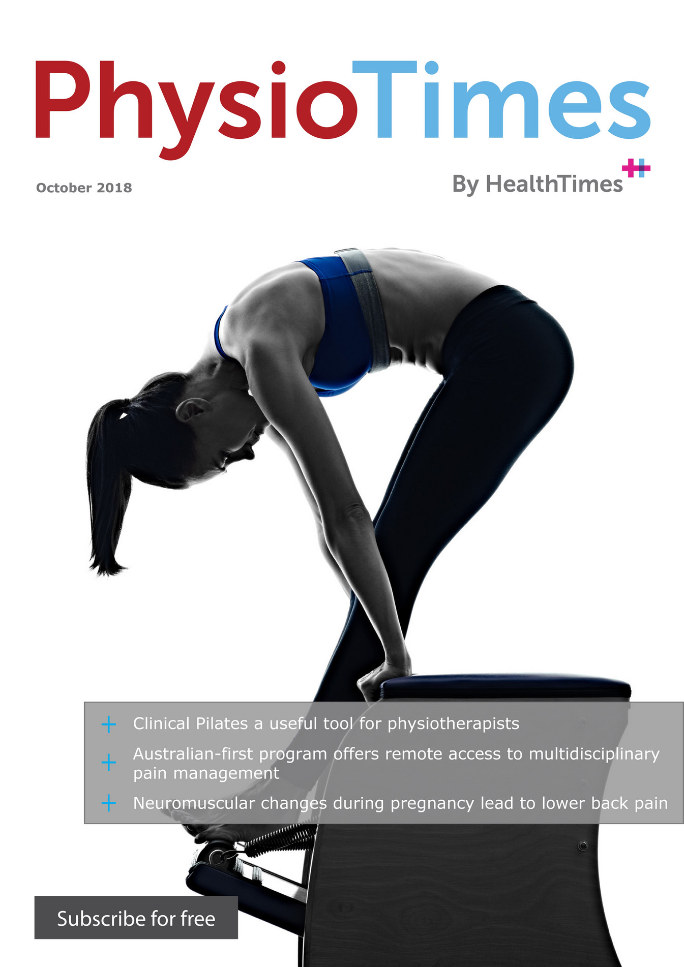 HealthTimes - PhysioTimes Magazine - October Issue 2018 - Page 1