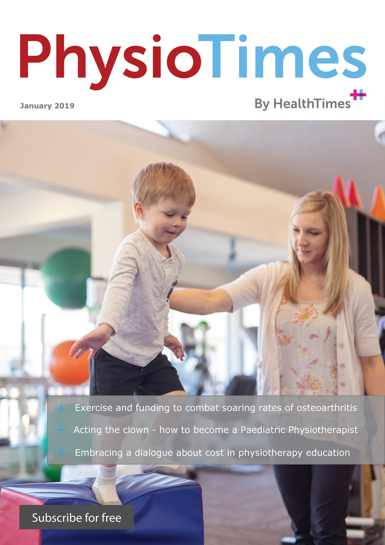 HealthTimes - PhysioTimes Magazine January 2019 - Page 1