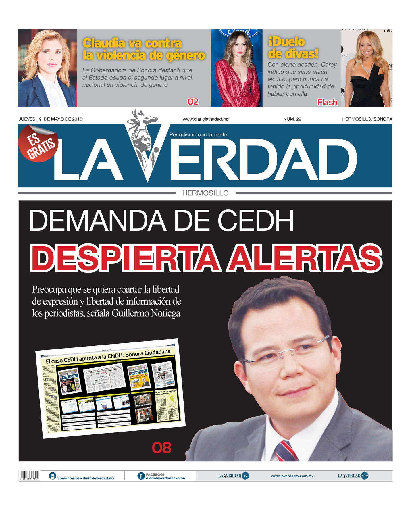 Impreso LA VERDAD EDICION 19 De Mayo 2016 HERMOSILLO P gina 1 Impreso LA VERDAD EDICION 19 De Mayo 2016 HERMOSILLO P gina 1
