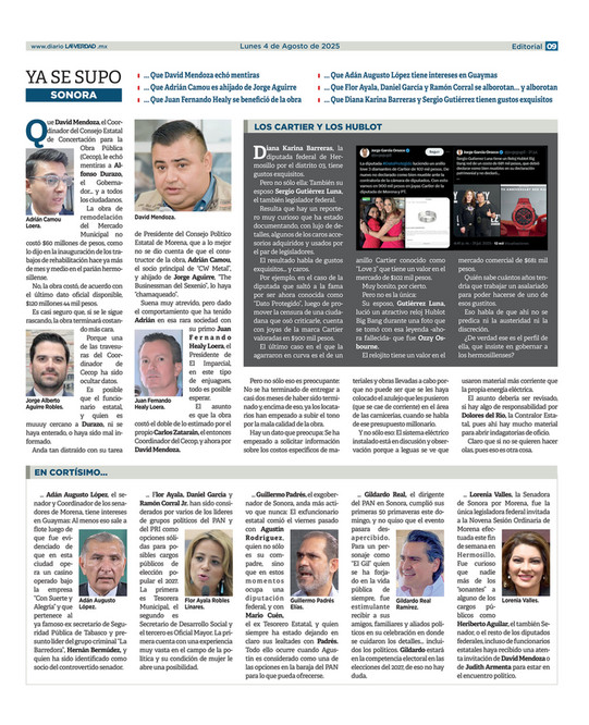 Impreso LA VERDAD - EDICION LA VERDAD 4 DE AGOSTO 2025 - Página 6-7 ...