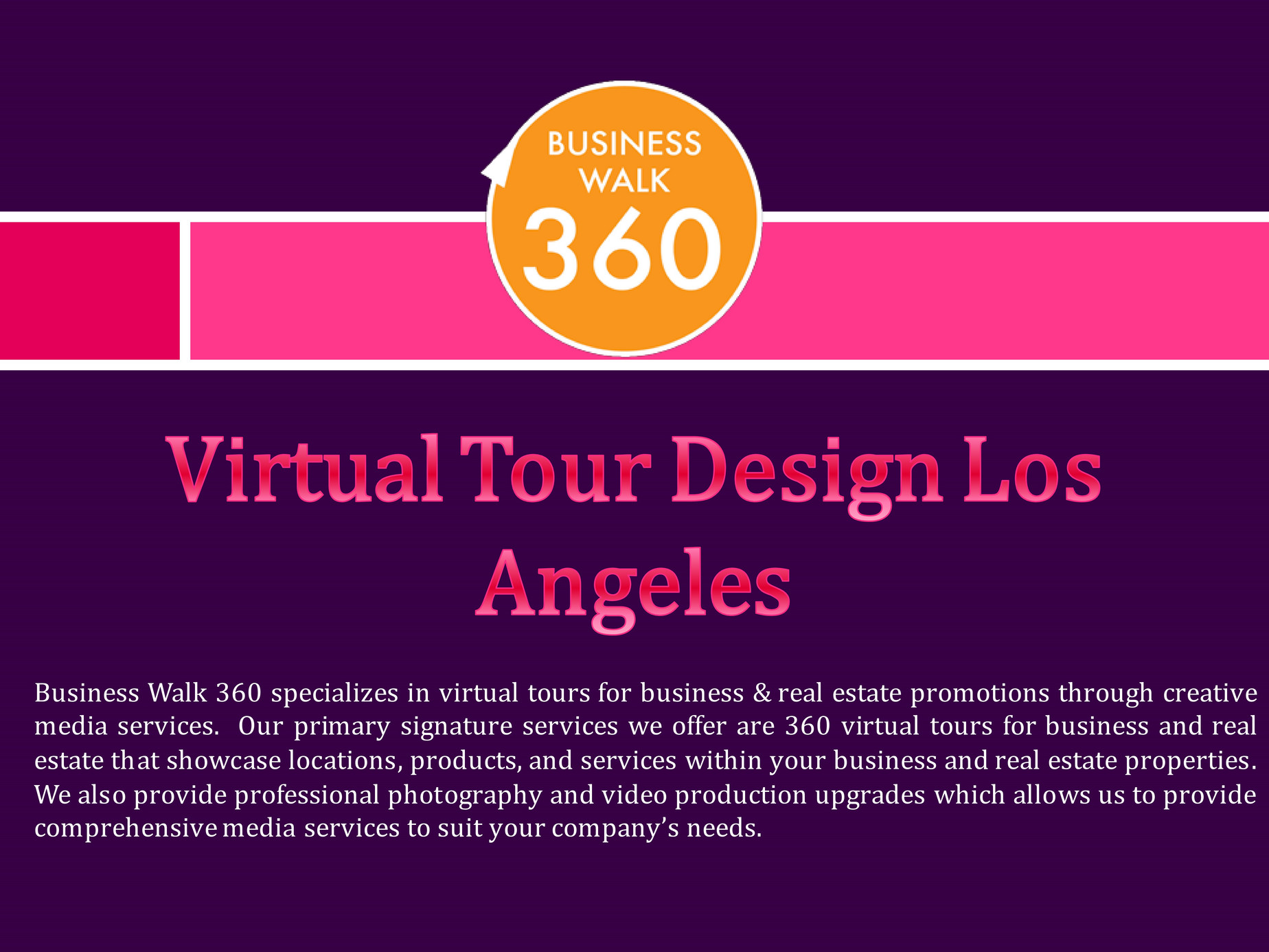 businesswalk360 - Virtual Tour Design Los Angeles - Page 1 - Created ...