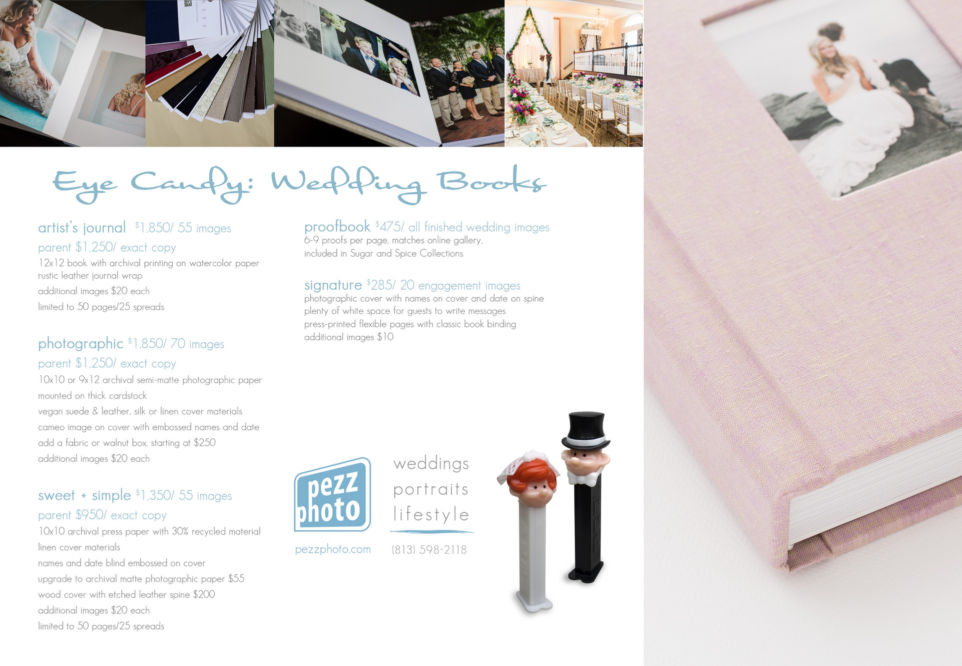 Pezz Photo: Wedding Books - Page 1 - Created with Publitas.com