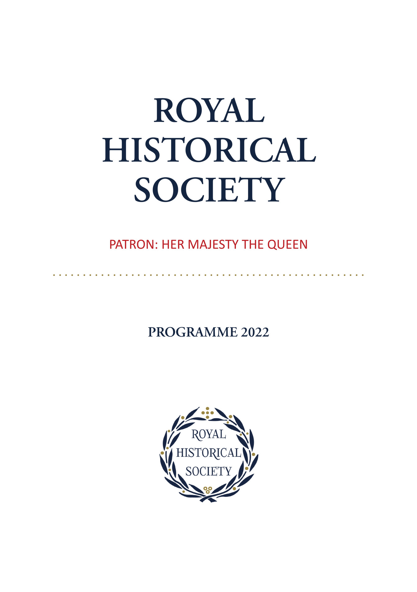 Royal Historical Society - Royal Historical Society - RHS card of ...