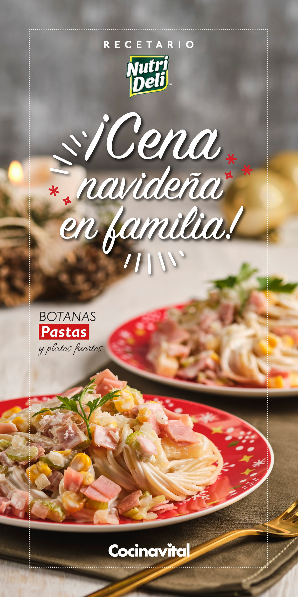 Grupo Medios - Recetario Nutri Deli Cena navidena en familia - Página 1