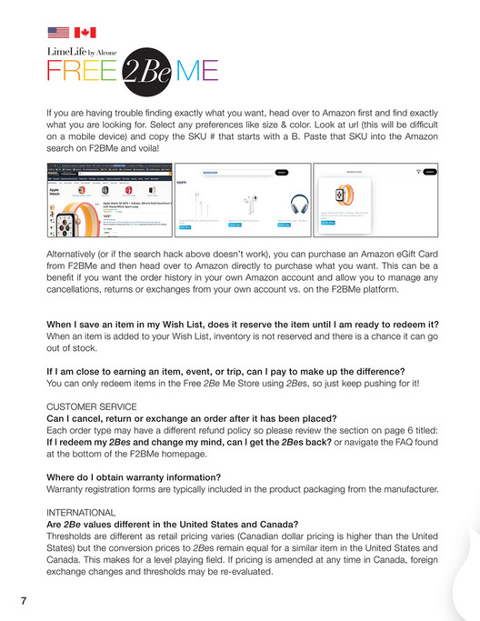LimeLife by Alcone - 2022 US Free2BeMe Program - Page 8