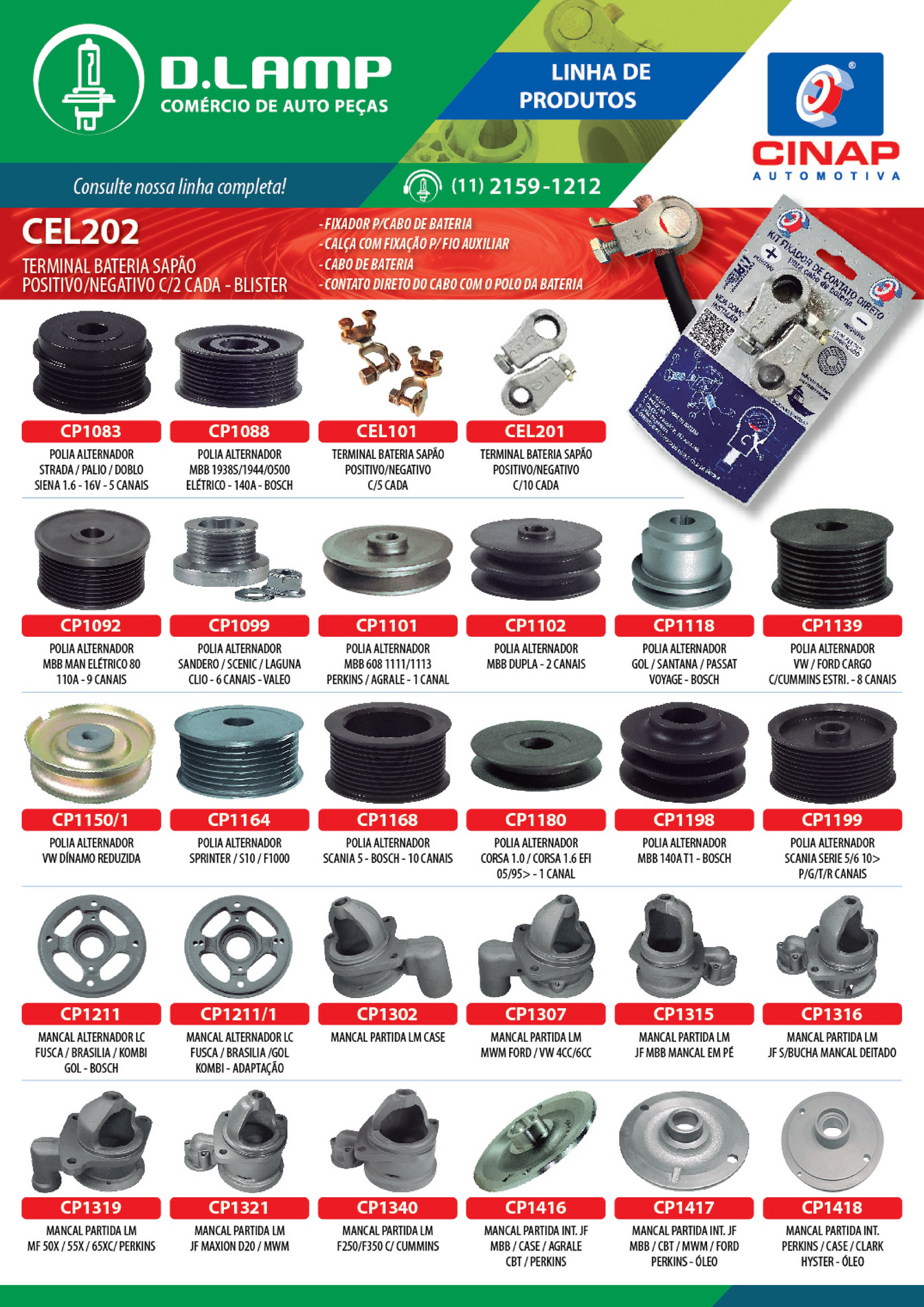 D.LAMP - catálogos site - Linha de Produtos CINAP - DLAMP - Página 1 ...