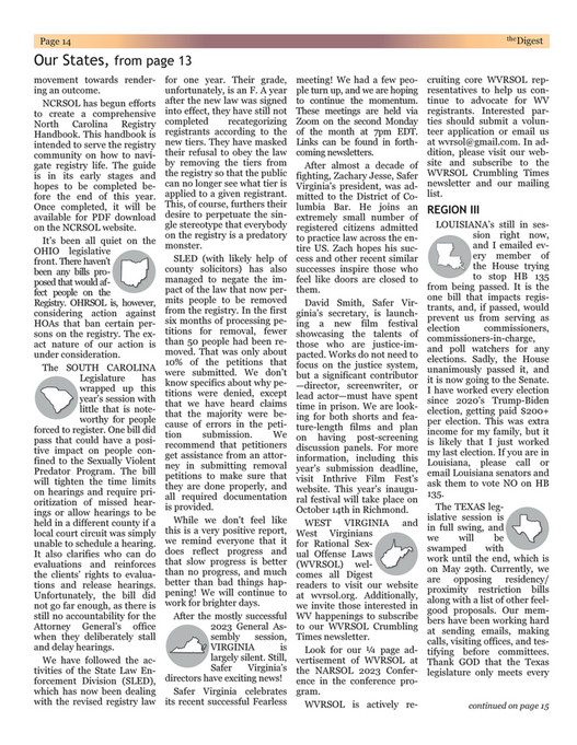 My publications - Vol XVI No 3 Final - Page 14-15 - Created with Publitas.com