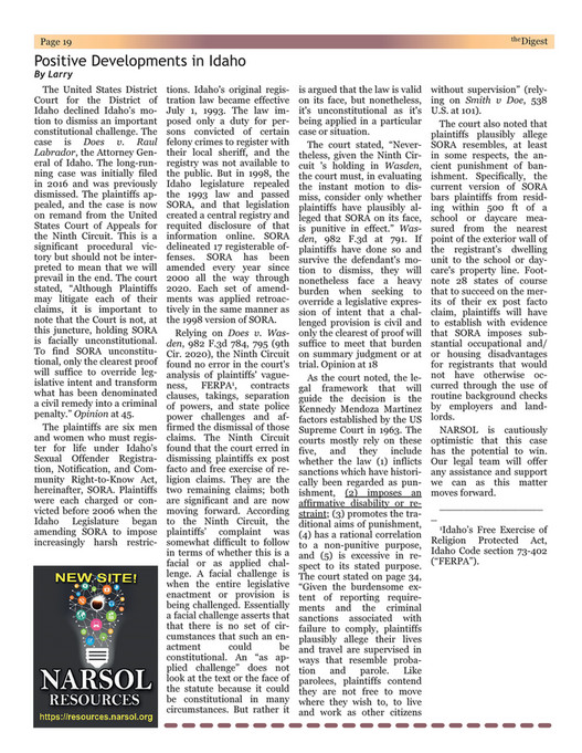 My publications - Vol XVI No.4 FINAL - Page 18-19 - Created with Publitas.com